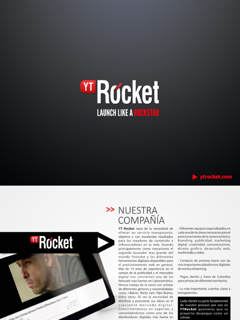Distribución Digital de YT ROCKET | PDF