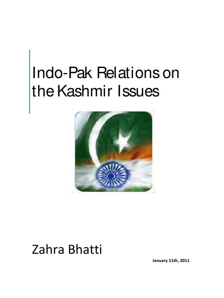 Indo - Pak Relation On Kashmir Issue | PDF | Military | Warfare