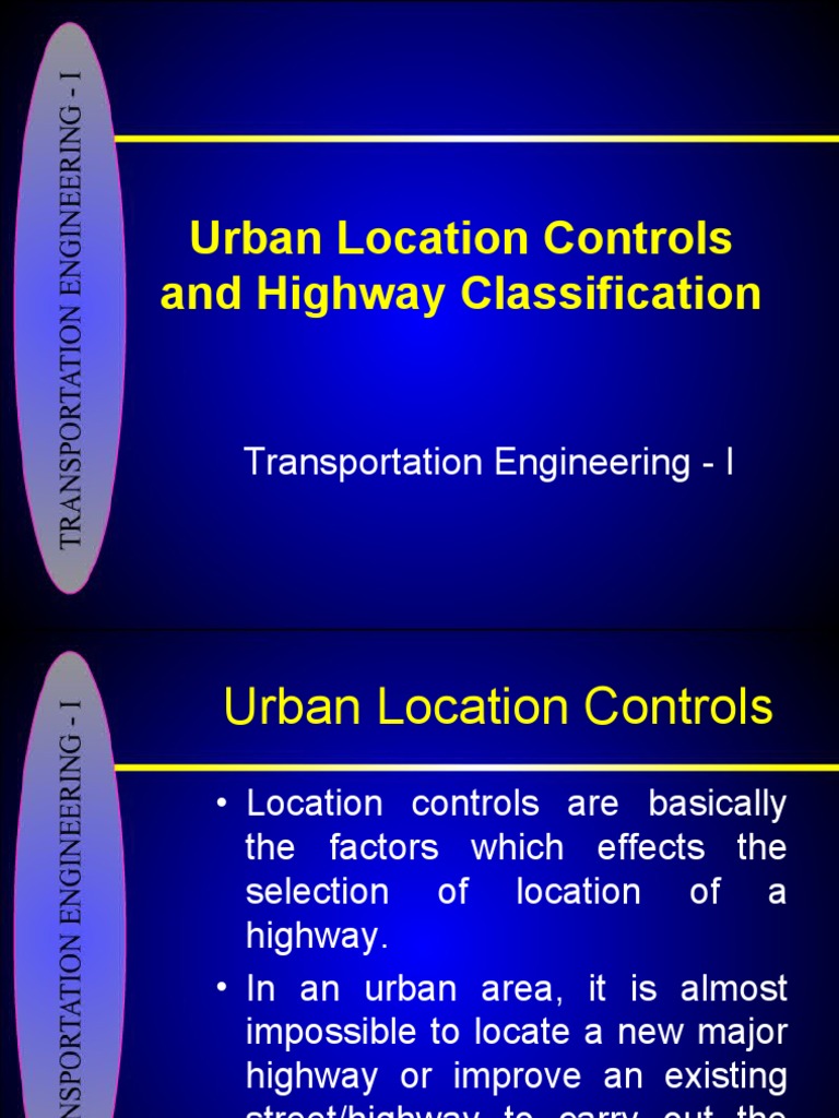 Functional Classification of Highways: Understanding the Hierarchy and ...