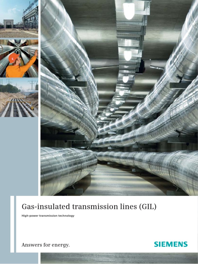 Gas-Insulated Transmission Lines (GIL) : Answers For Energy | PDF