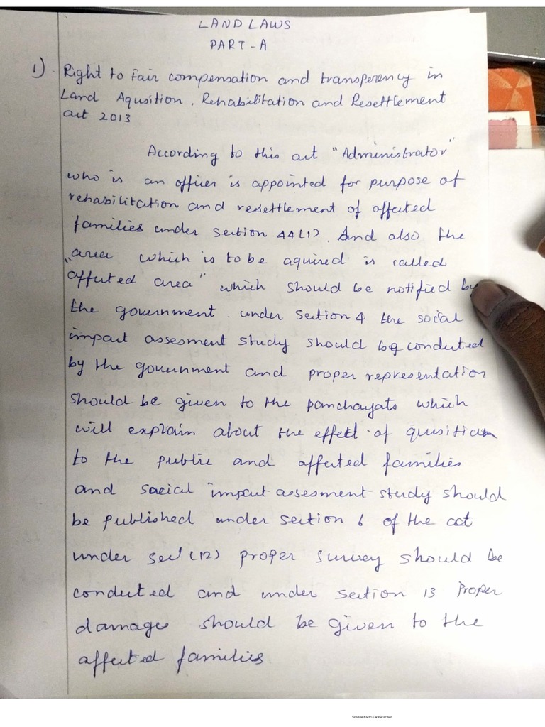 Land Law Notes | PDF