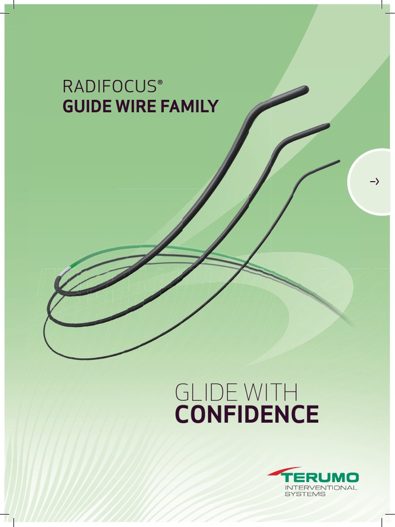 Radifocus Guidewire Family Brochure PDF | PDF | Catheter | Medical ...