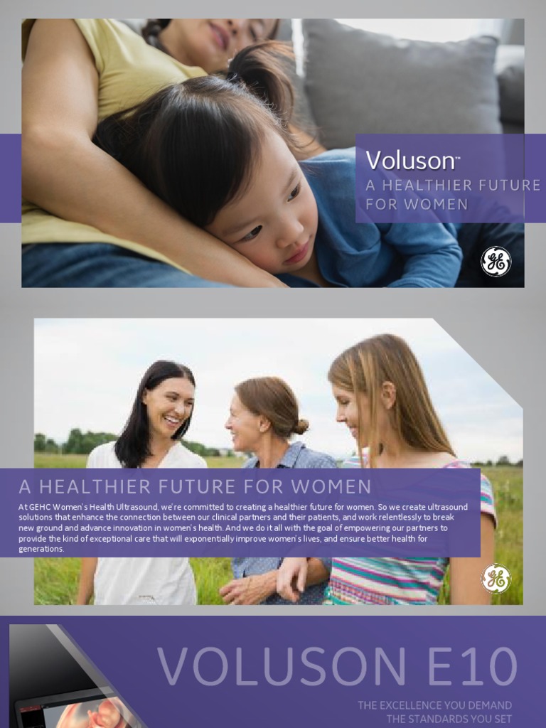 Voluson E10 Brochure | PDF | Medical Imaging | Medical Ultrasound