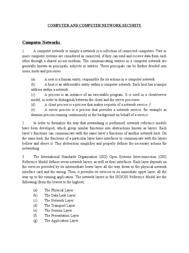 Network Security Essentials | PDF | Osi Model | Computer Network