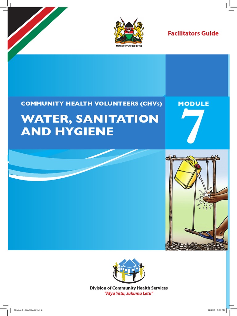 CHV Module 7-Wash PDF | PDF | Wash | Diarrhea