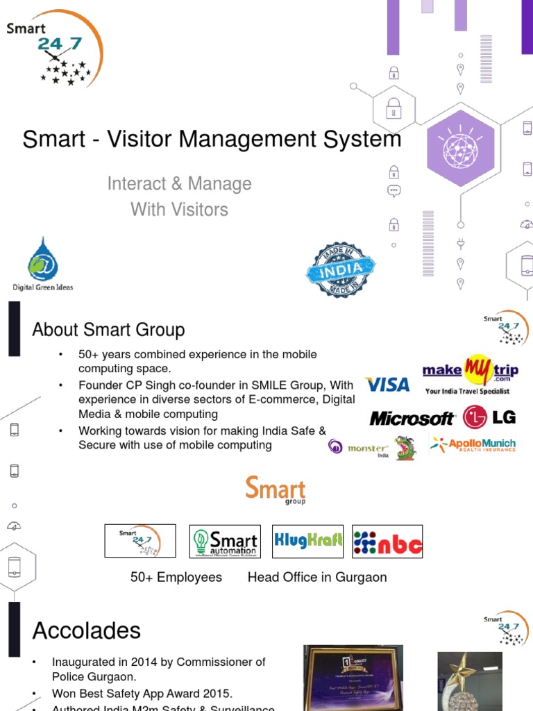 Smart-Visitor Management Service | PDF | Internet Of Things | Data Center