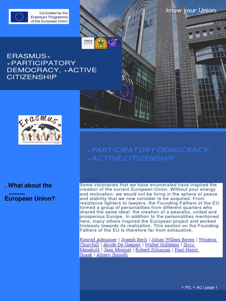 The European Union | PDF | European Union | European Parliament