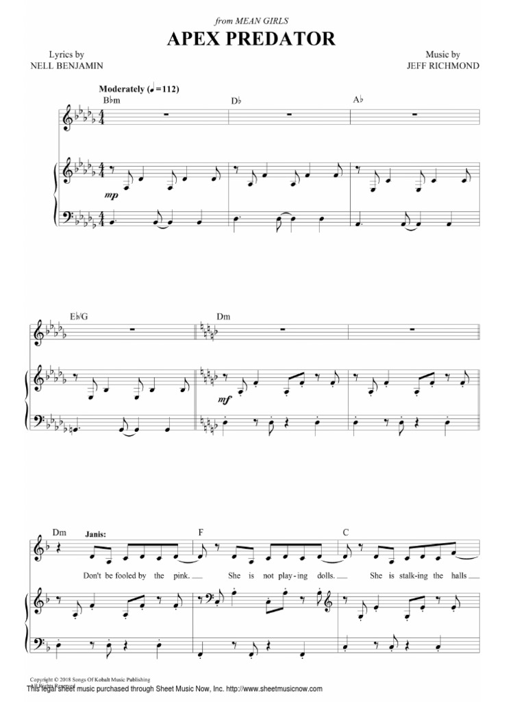 Apex Predator - Mean Girls | PDF