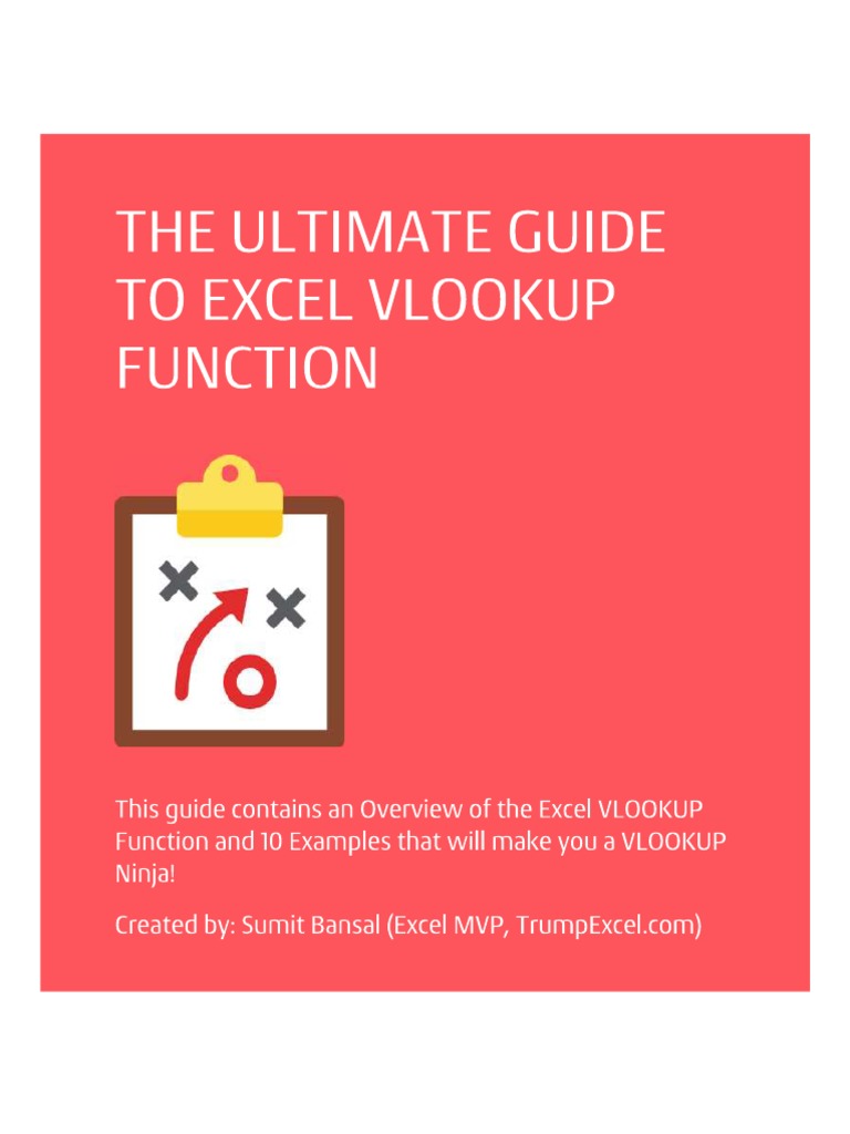 Excel V Look Up - The Ultimate Guide | PDF