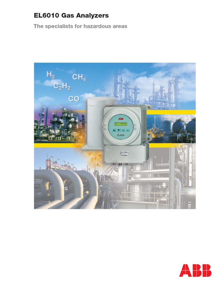 EL6010 Gas Analyzers: The Specialists For Hazardous Areas | PDF | Nature