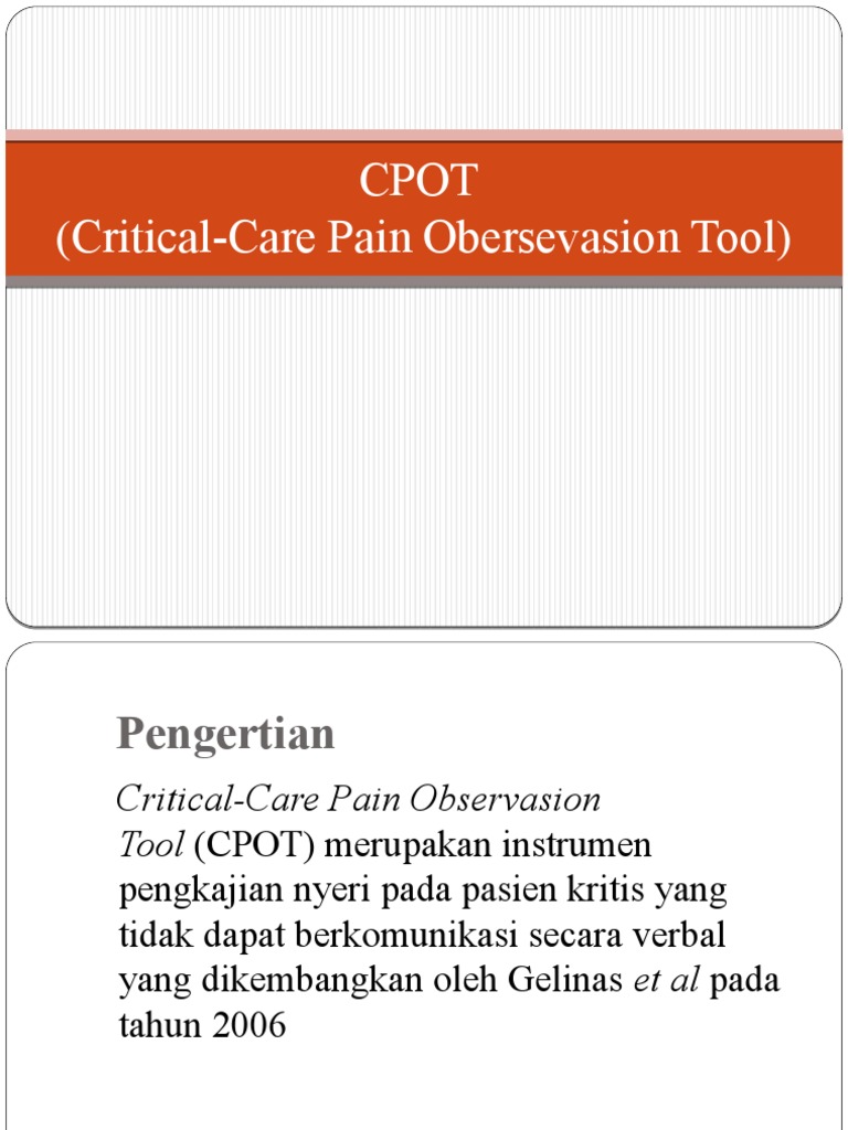CPOT | PDF