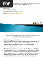 SAP Funds Management Configuration Guide | PDF | String (Computer ...