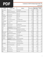 Nifty 50 Stocks List | PDF | Economy Of India | Companies