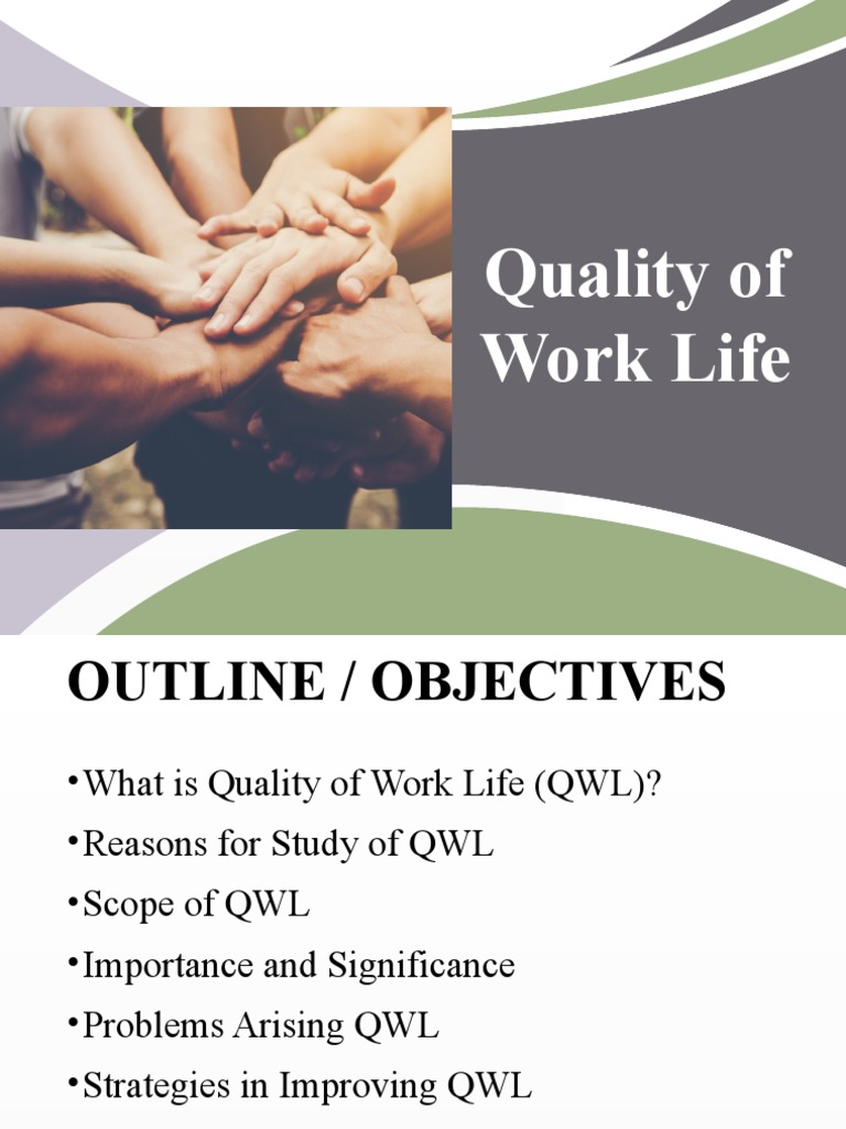 Quality of Work Life | PDF | Applied Psychology | Economies