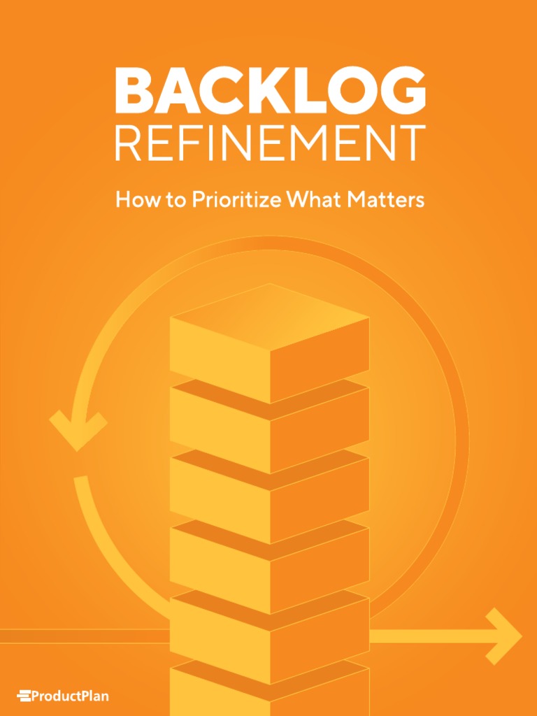 Backlog Refinement How To Prioritize What Matters by ProductPlan | PDF ...