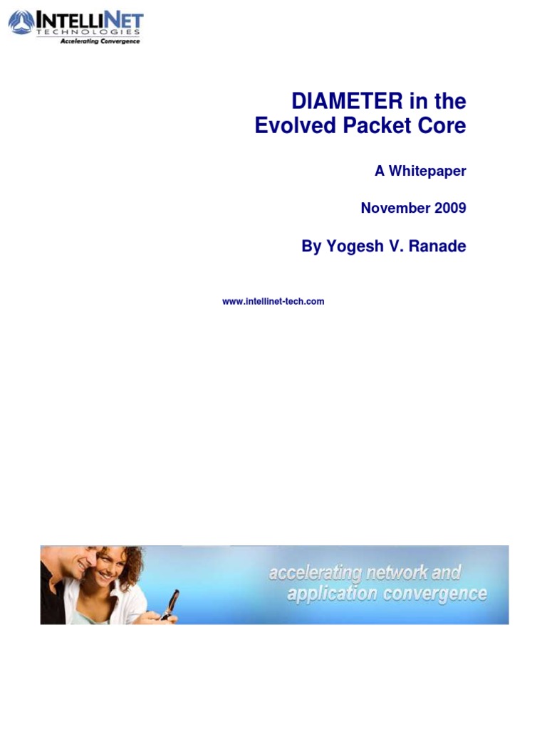DIAMETER in The Evolved Packet Core | PDF | Ip Multimedia Subsystem ...