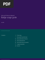 Microsoft Partner Branding Guidelines | PDF | Microsoft | Icon (Computing)