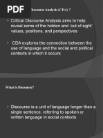Understanding Fairclough's CDA Principles | PDF