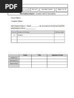 PMCF Plan Template for Medical Devices | PDF | Medical Device | Evaluation