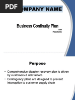 Business Impact Analysis (BIA) Template - V1.1 | PDF | Risk | Disaster ...