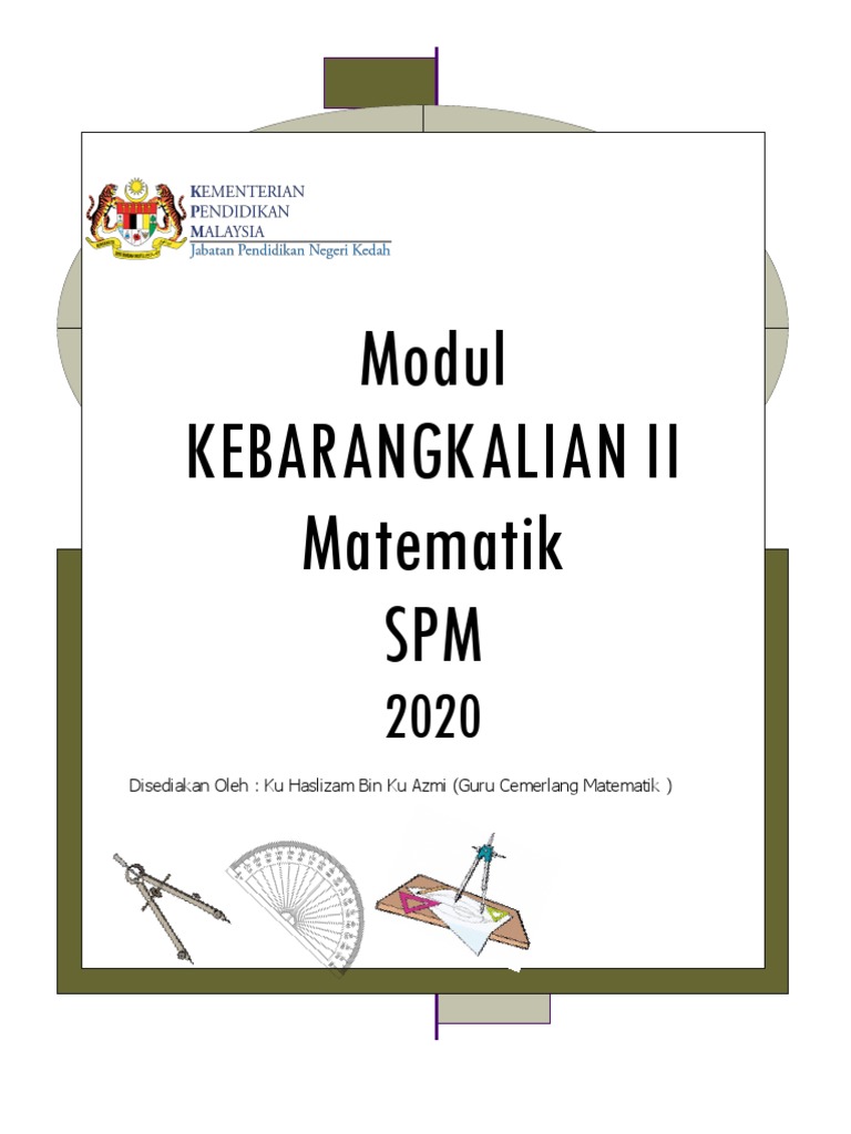 Modul Kebarangkalian Ii (Answer) | PDF
