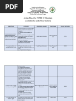 ADM Action Plan | PDF | Teachers | Learning