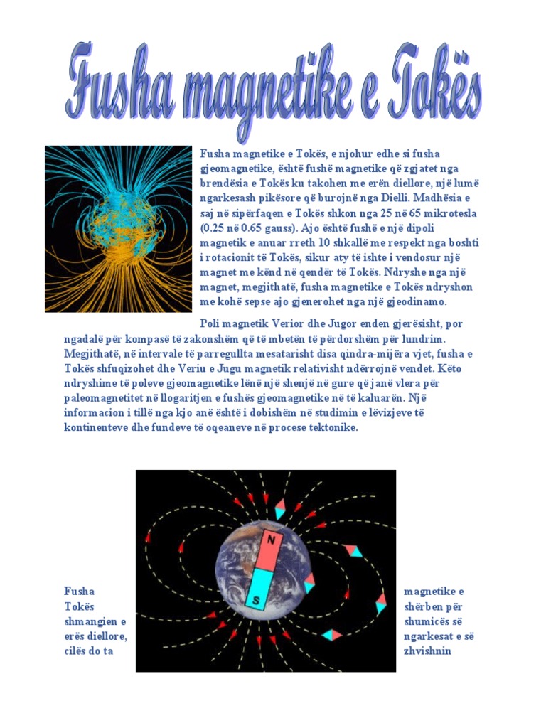 Fusha Magnetike e Tokës | PDF