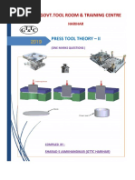 Formula For Press Tool Design | PDF