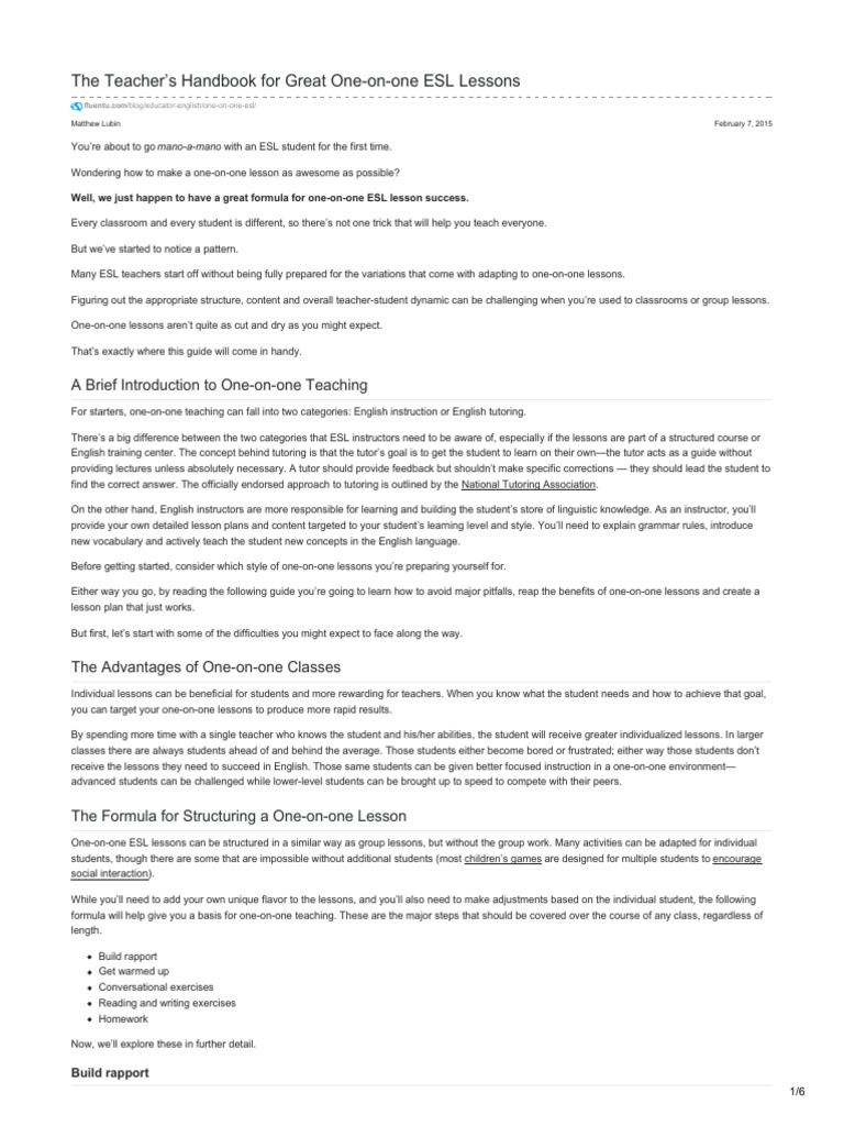 The Teachers Handbook For Gre PDF | PDF | English As A Second Or ...