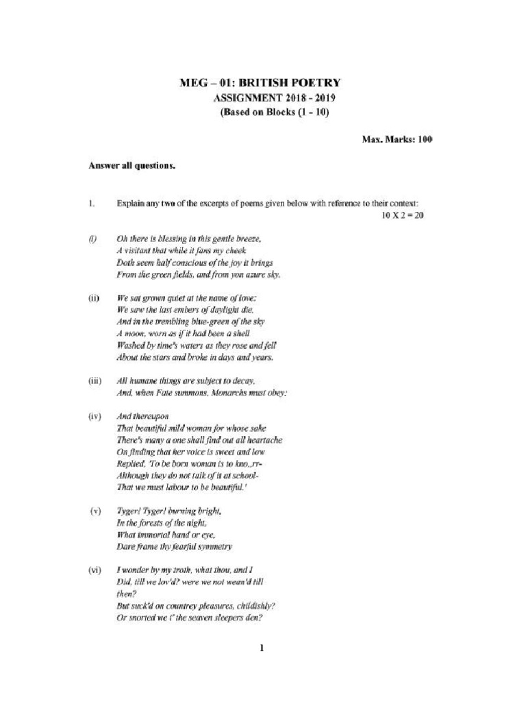 Meg 1 | PDF | Poetry