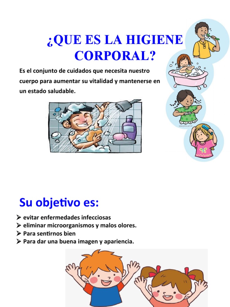 Que Es La Higiene Corporal | PDF