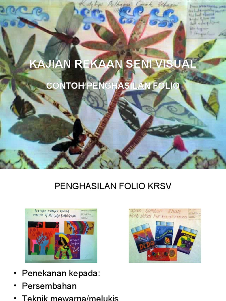 Contoh Folio Seni Visual Tahun 1 | PDF