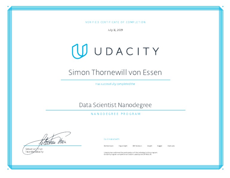DSND Certificate PDF | PDF