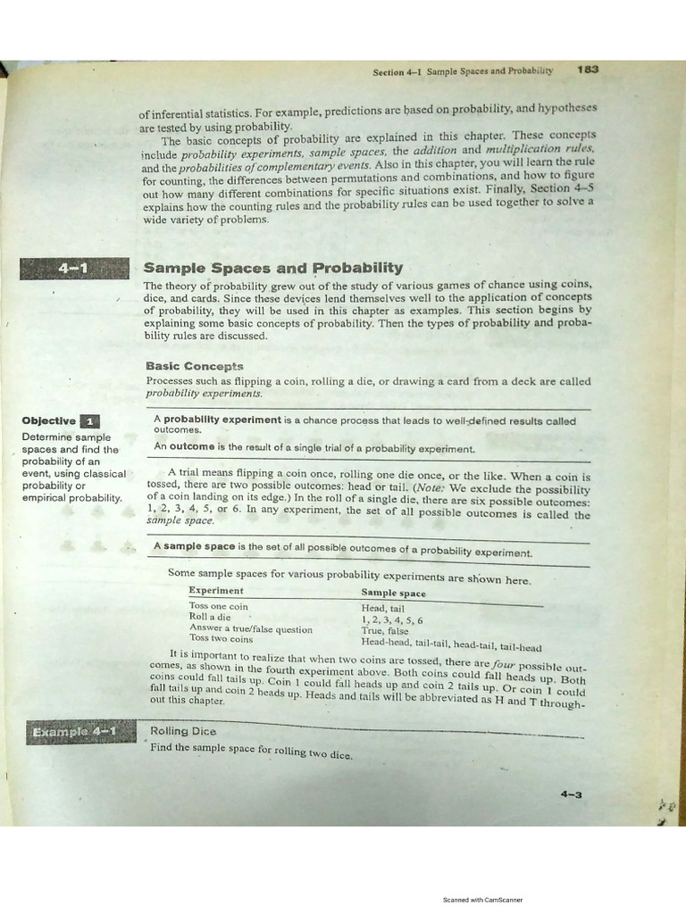 Lecture 4 - Probability and Counting Rules | PDF