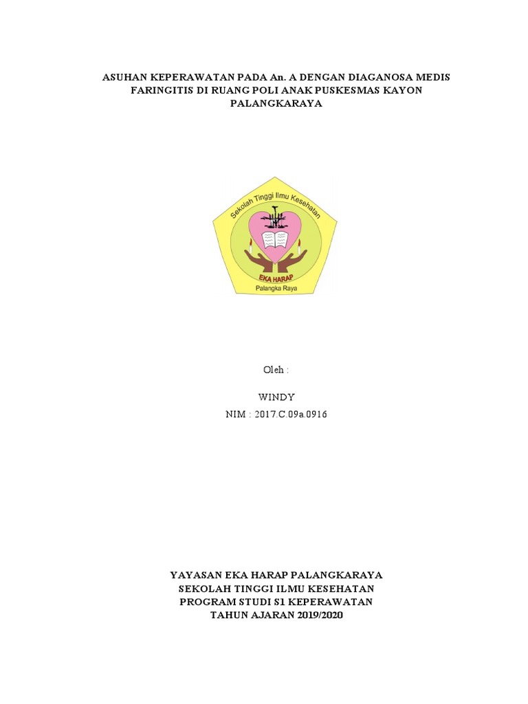 Asuhan Keperawatan Faringitis Anak | PDF | Sains & Matematika