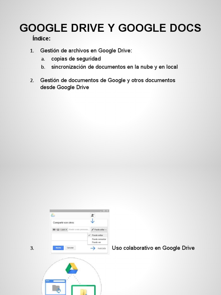 Guía Completa de Google Drive y Docs | PDF | Archivo de computadora ...