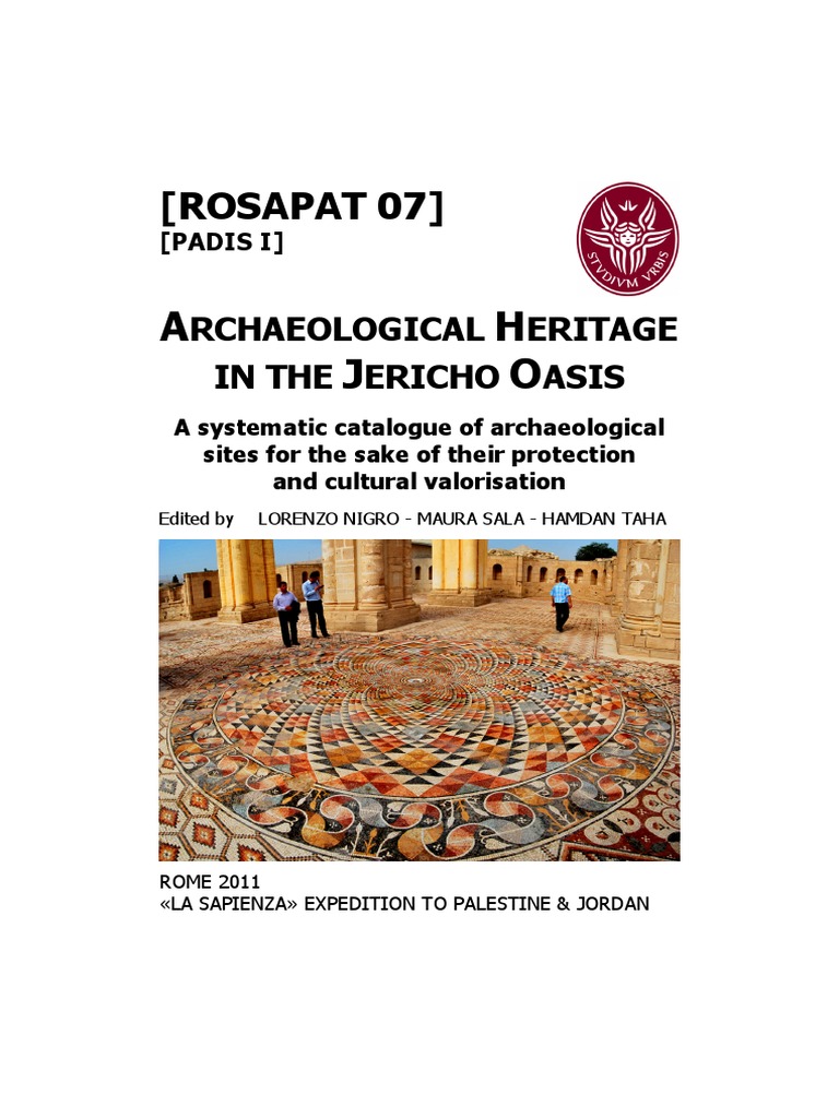 Archaeological Heritage in The Jericho Oasis | PDF