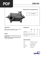 KSB Multitec Pump Specifications Guide | PDF | Pump | Chemical Engineering