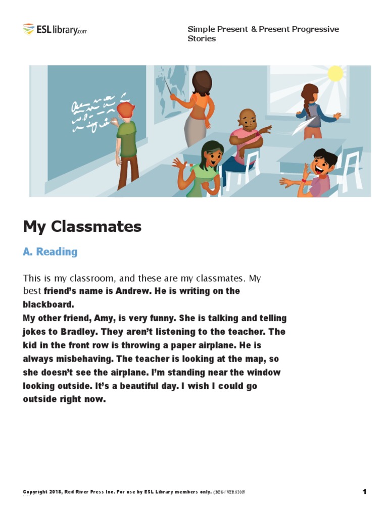 Grammar-Stories Sample ESLlibrary | PDF