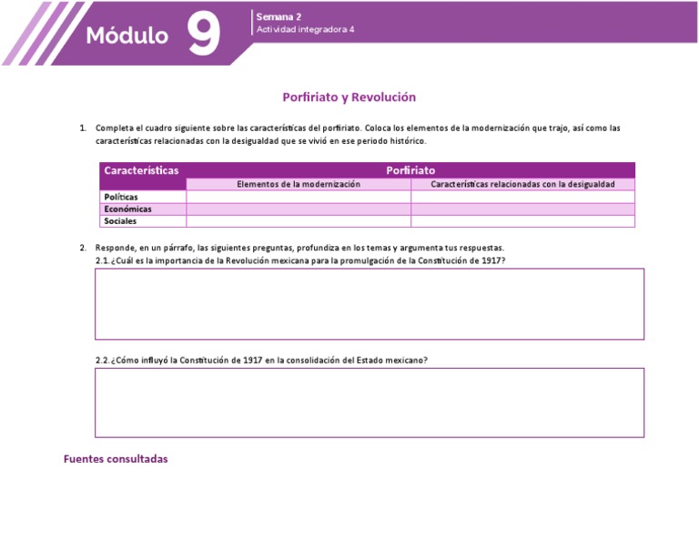 Modulo 9 Semana 2 Tarea Gratis | PDF