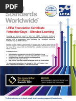 LEEA Training: Flexible Course Access | PDF | Learning Methods ...