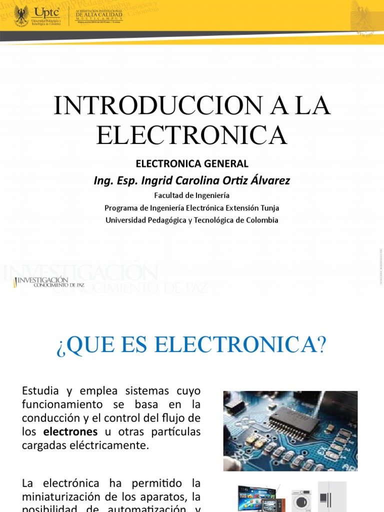 Introduccion A La Electronica | PDF | Carga eléctrica | Electrónica