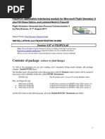 FSUIPC7 User Guide | PDF | Computer File | Personal Digital Assistant