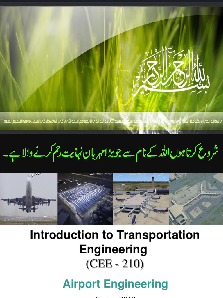 Lecture 12 Airport Engineering | PDF | Aviation | Aerospace Engineering