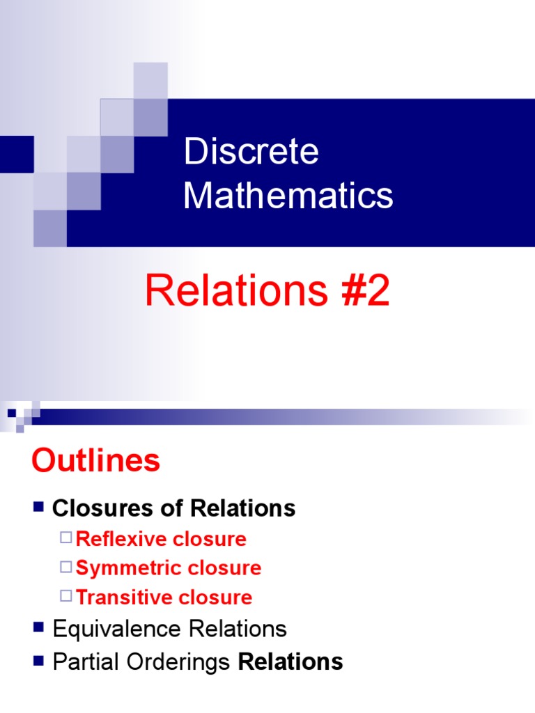 Discrete Math Lecture 04 & HW2 | PDF | Mathematical Objects | Abstract Algebra