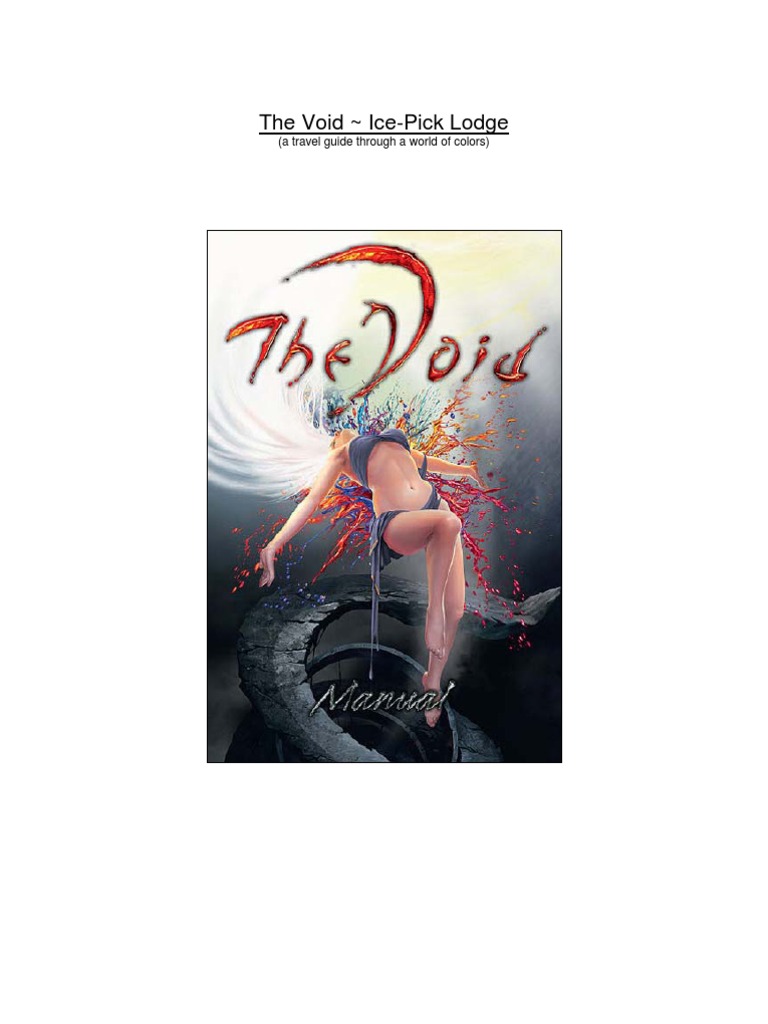 The Void Ice-Pick Lodge: (A Travel Guide Through A World of Colors) | PDF
