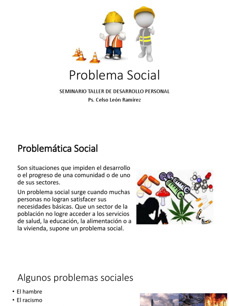 4 Problemática Social PDF | PDF | Ciencias sociales | Relaciones ...