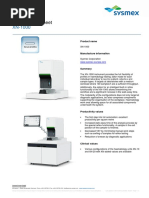 Cardinal Health Ortho Vitros XT 7600 Specs | PDF | Blood Plasma ...