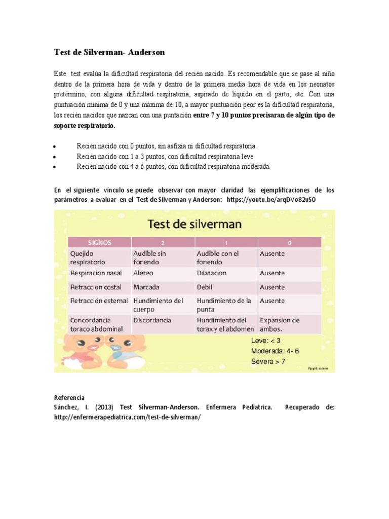 Tarea 3.2 Test de Silverman | PDF