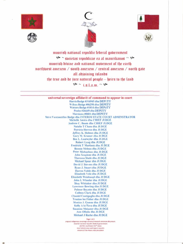 Consular Court Arapahoe - 5-15-2020 | PDF